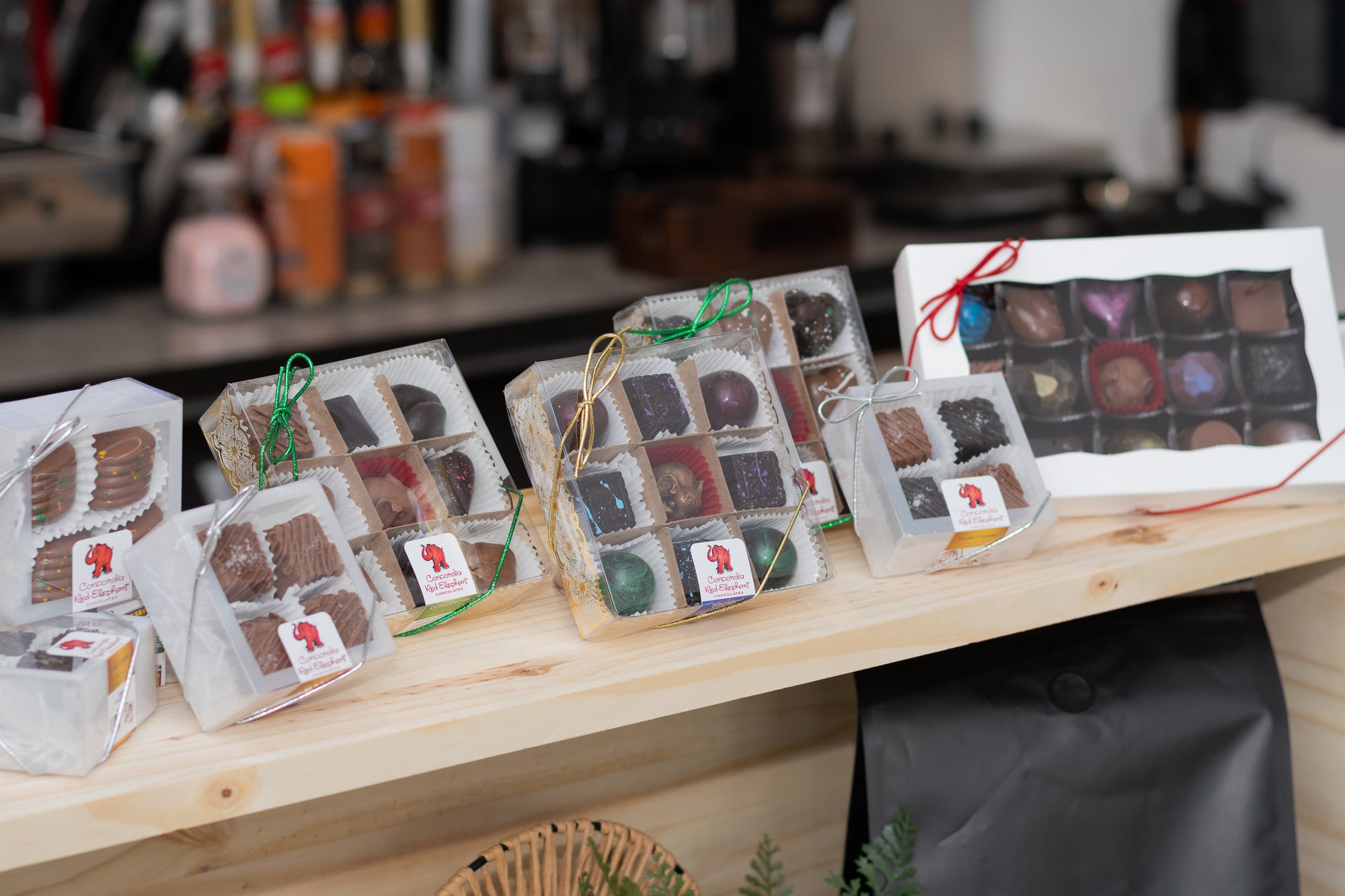 Concordia Red Elephant Chocolates
