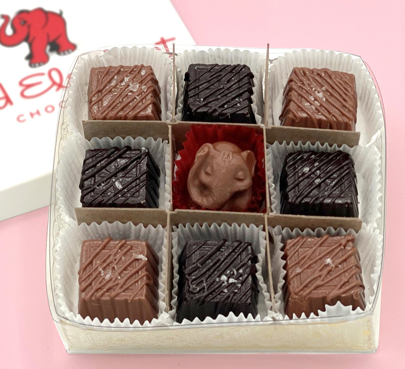 Concordia Red Elephant Chocolates