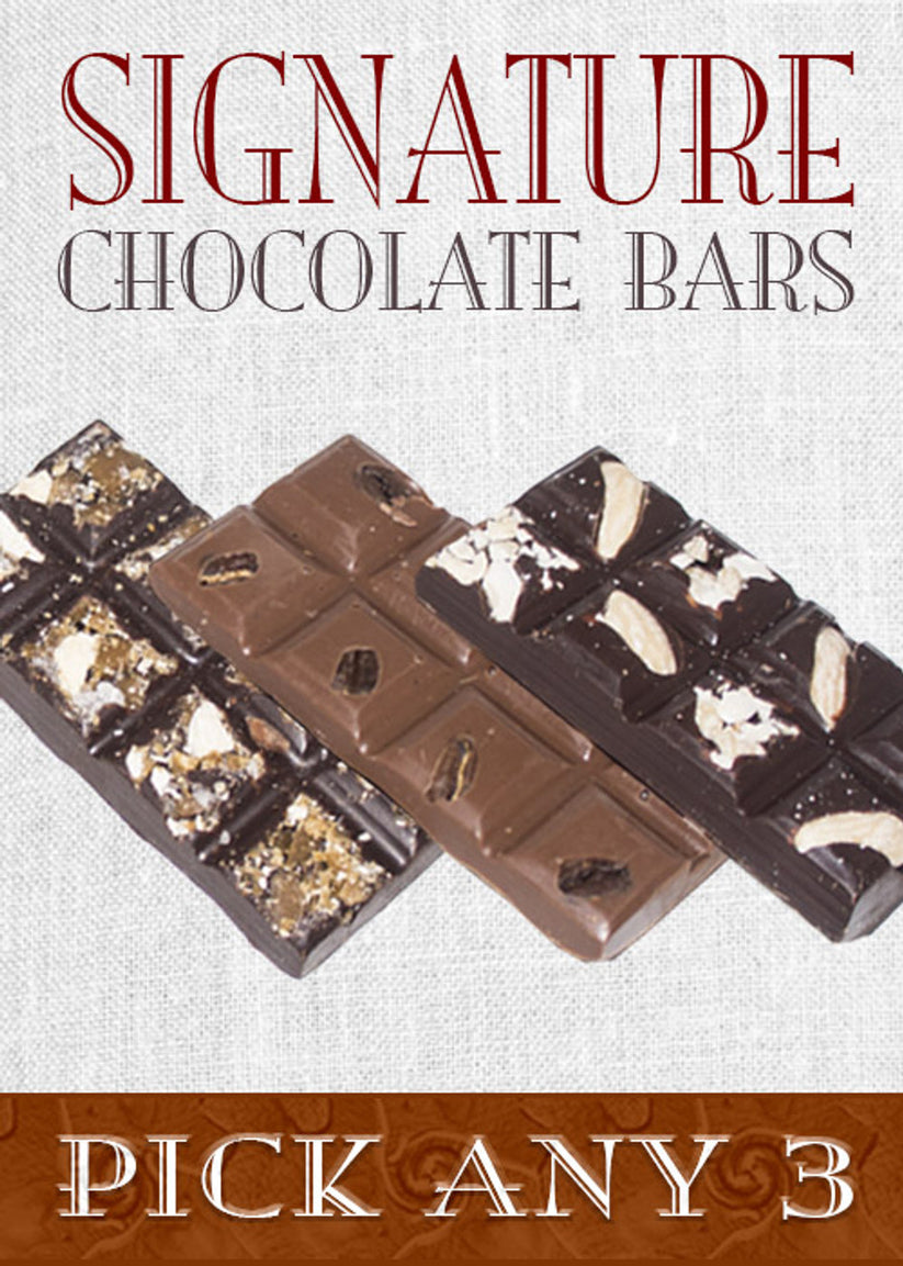 Signature Chocolate Bars – Concordia Red Elephant Chocolates